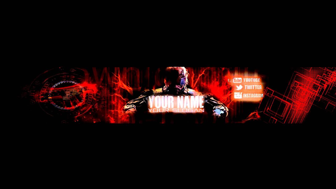 Black Ops 3 YouTube Banner Template! | Photoshop - YouTube
