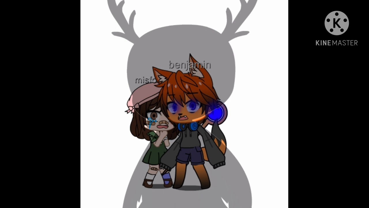 little misfortune art (benjamin, misfortune, and Morgo) - YouTube