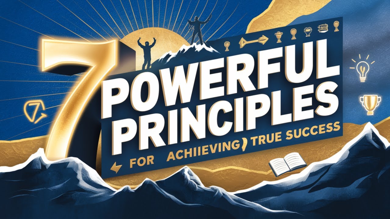 7 Powerful Principles for Achieving True Success - YouTube