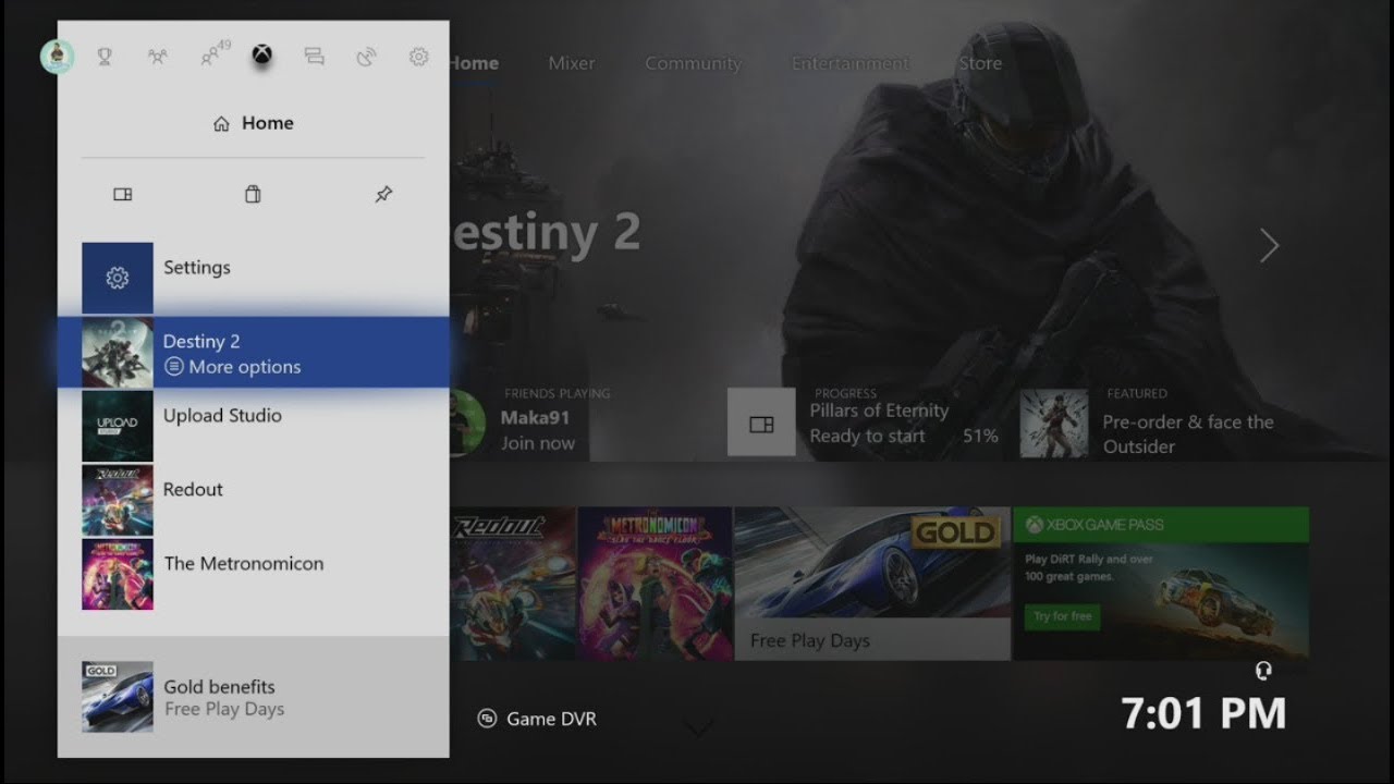 How to Find the Light Theme on the New Updated Xbox One Dashboard - YouTube
