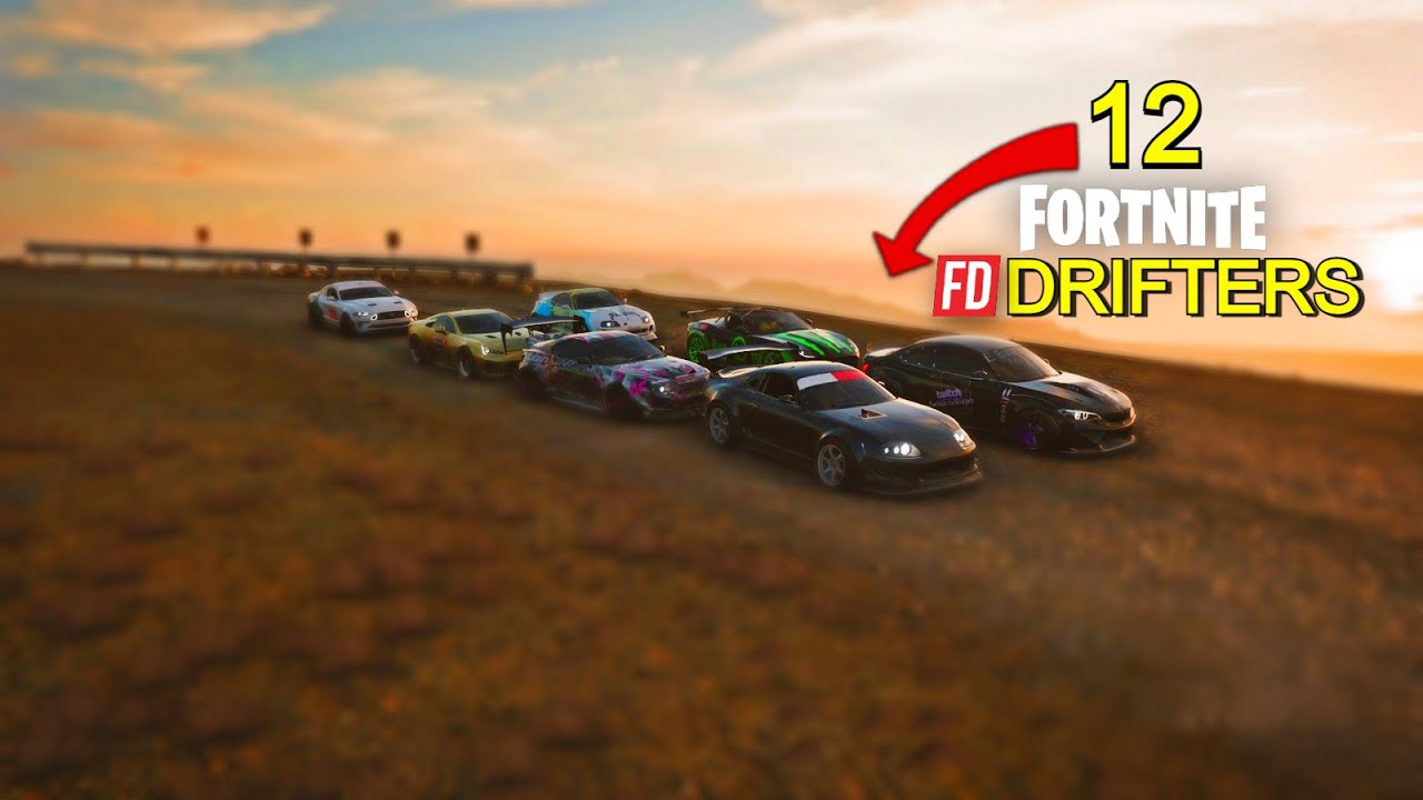 12 Fortnite FD Drifters in Forza… - YouTube