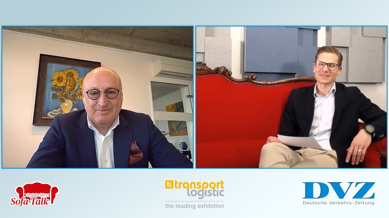 Transport Logistic 2021 DVZ Sofa-Talk: Wolfgang Tim Hammer (Hammer ...