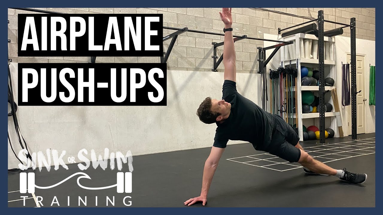 AIRPLANE PUSH-UPS - YouTube