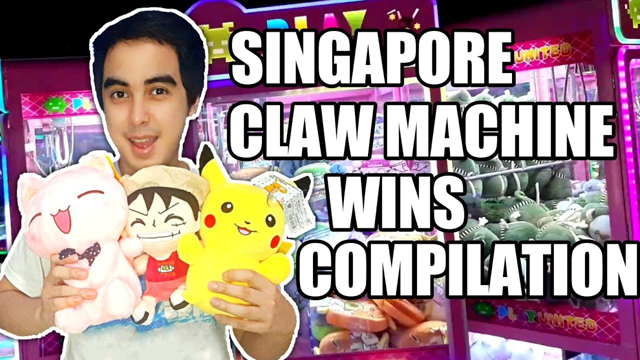 Singapore Claw Machine Wins Compilation - YouTube