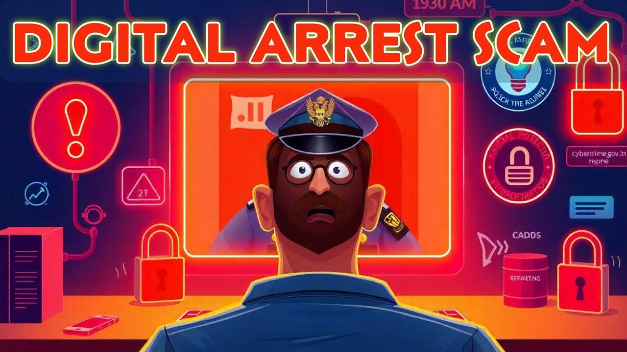 DIGITAL ARREST SCAM | UPSC - YouTube
