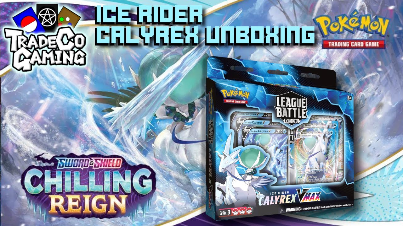 Ice Rider Calyrex League Battle Deck Unboxing - YouTube