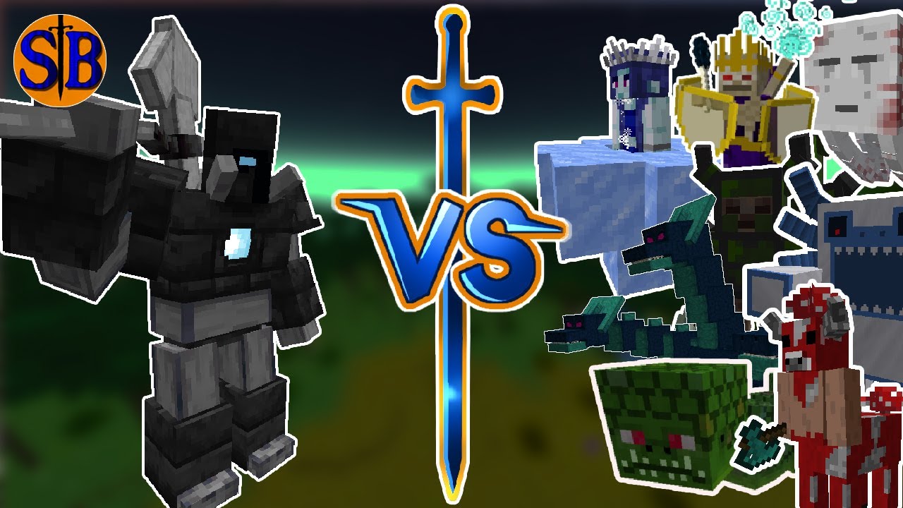 Nameless Guardian vs Twilight Forest bosses in their Structures - YouTube