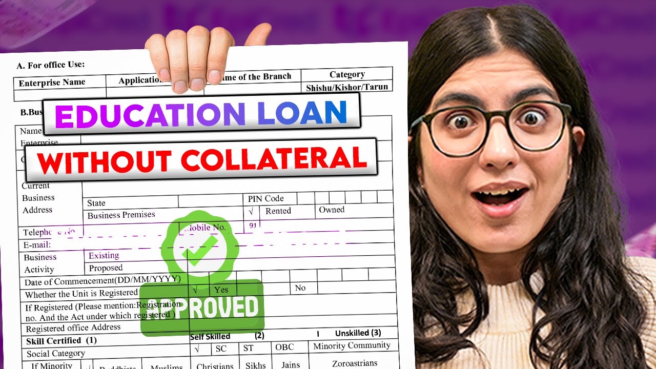 How to Secure an Education Loan Without Collateral | Unsecured Loans Explained - YouTube
