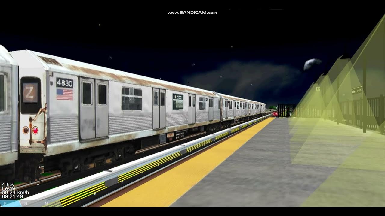 Openbve Silver R42 Z Train Bypassing at Mariners Harbor - YouTube