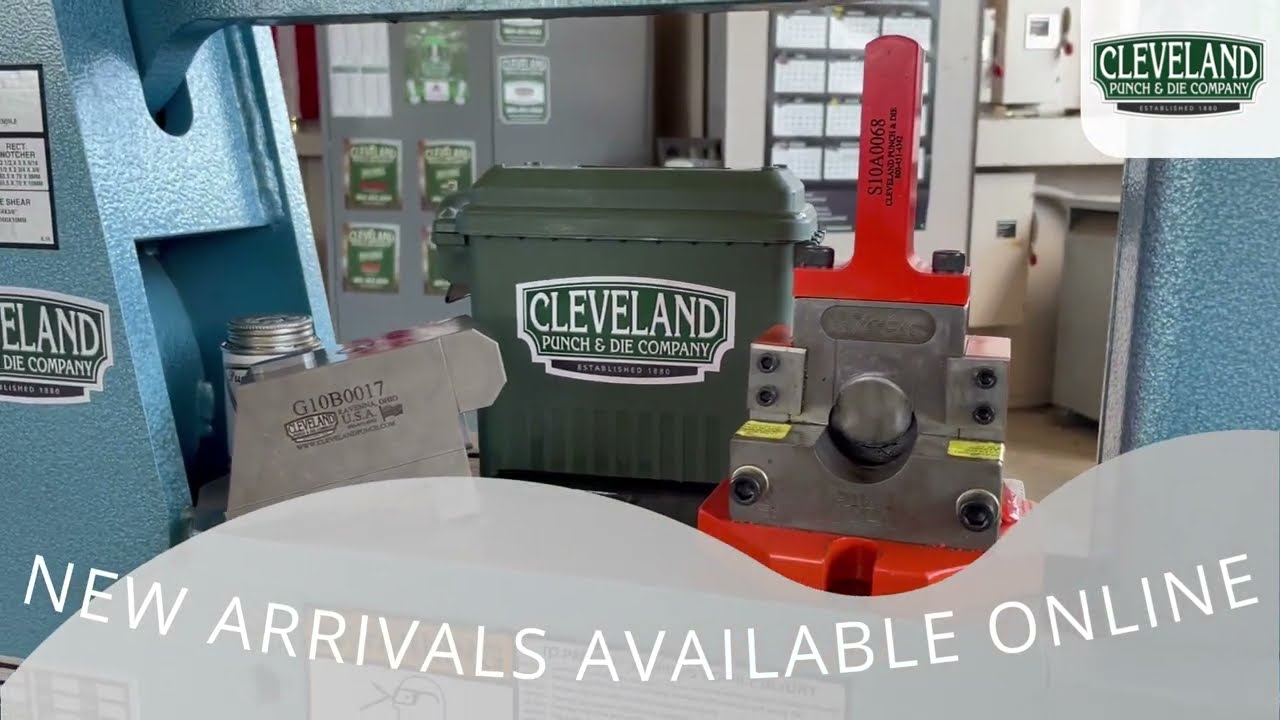 Cleveland Punch and Die - New Arrivals - YouTube