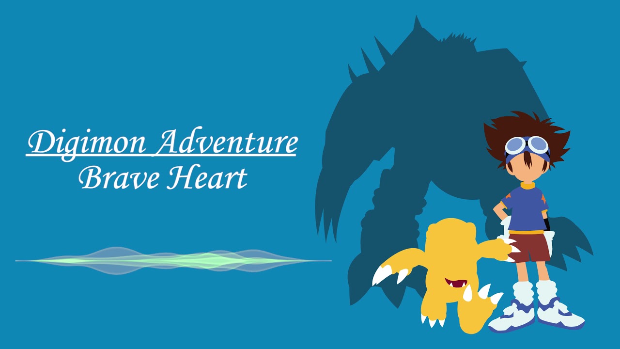 Piano Instrumental - Ayumi Miyazaki's "Brave Heart" Digimon Adventure ...