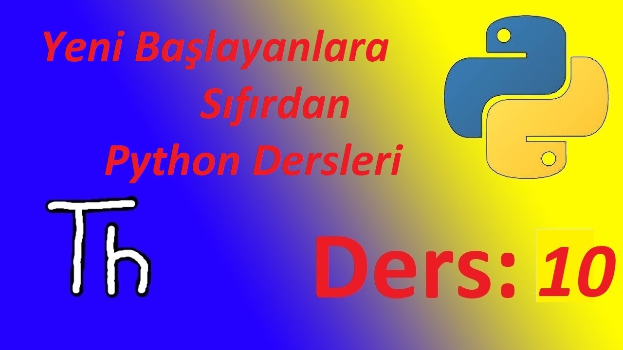 Yeni Başlayanlara Sıfırdan Python Ders - 10 Veri Yapıları (Dict) - Thonny IDE ile Sade Basit ...