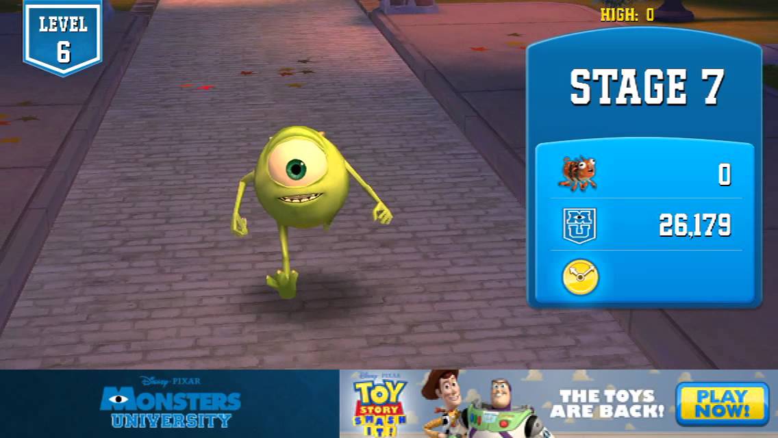Monster University Game ipod gameplay HD 39) - YouTube