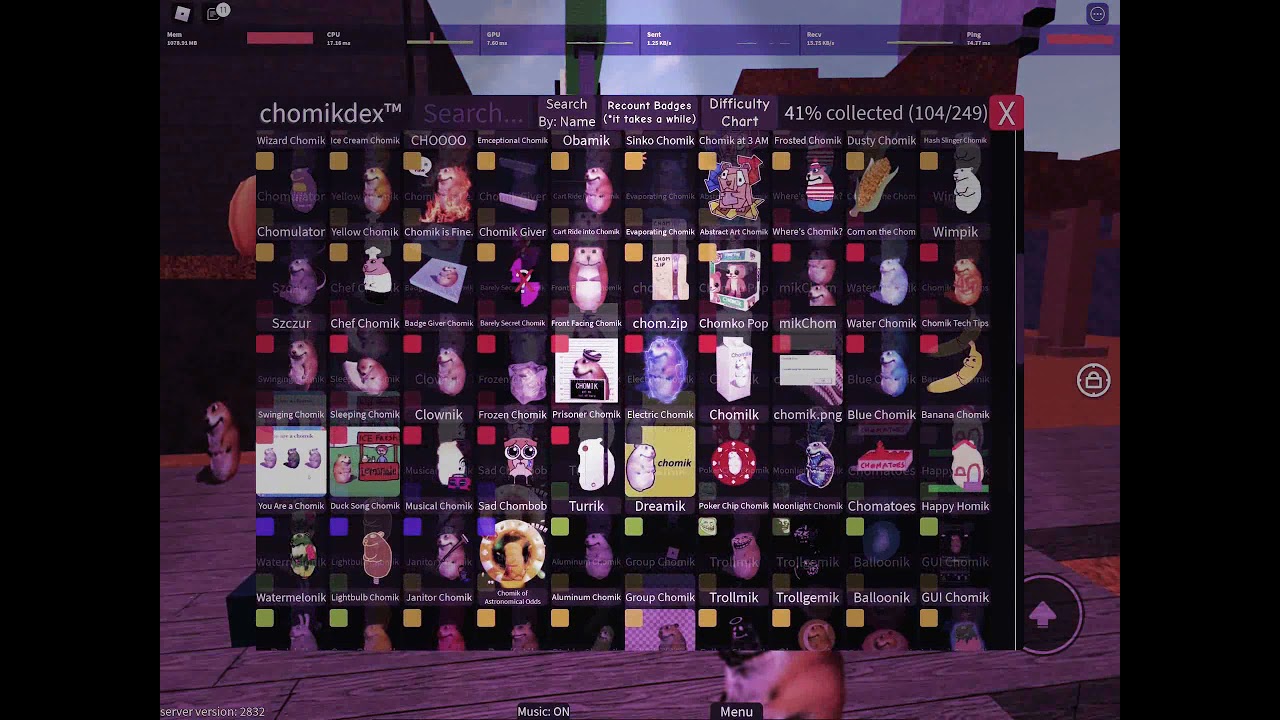 Find the chomiks (how to get mikchom) - YouTube