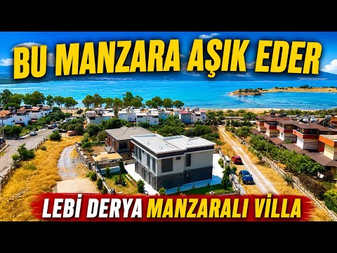 Leb-i Derya Manzaralı Muhteşem Villa Didim Akbükte 500 m2 Arsa (D-181)