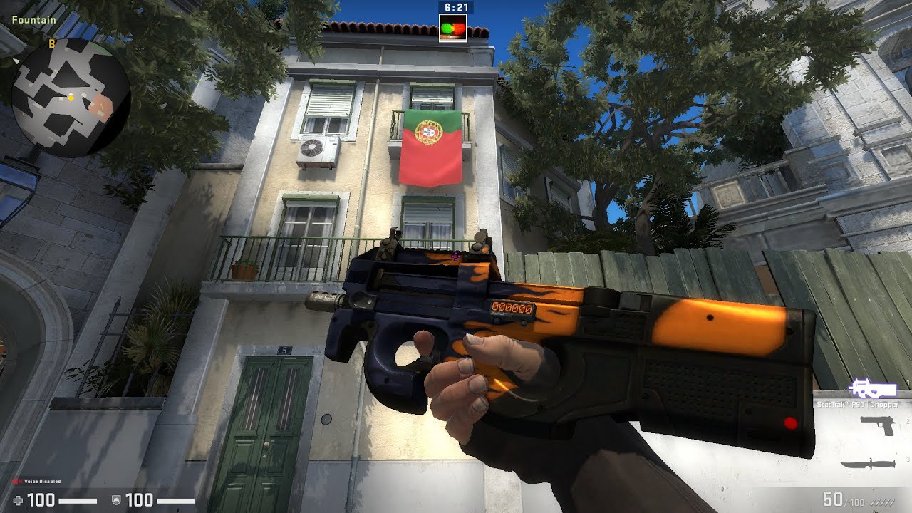 CSGO StatTrak™ P90 Chopper Battle Scarred - YouTube