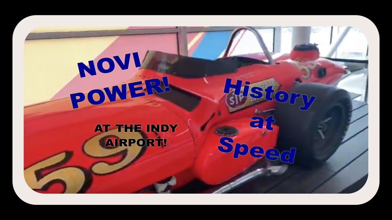 Reason 1 of 500 proving the Indy airport is awesome! Historical NOVI ...