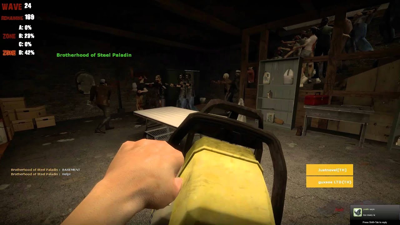No More Room in Hell (NMRiH) [Survival Isolated] - Wave 20, 23, 24 ...