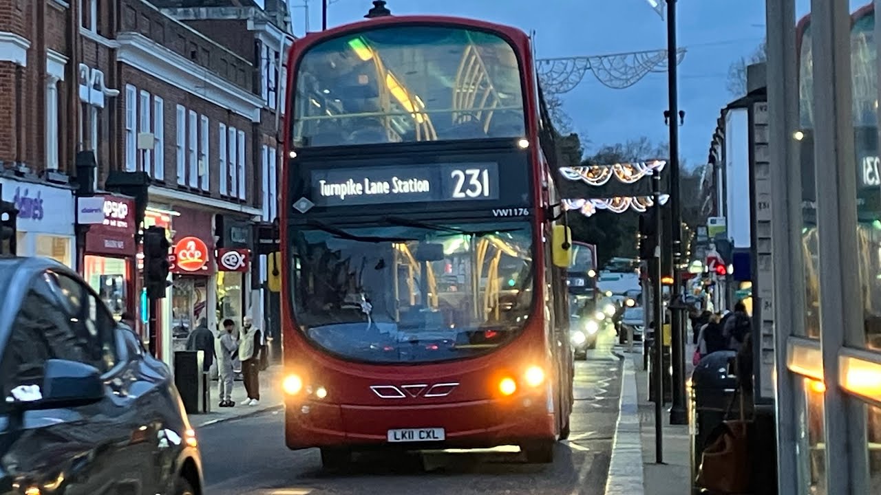 (Bad Driver) Journey on the Metroline Wright Gemini 2 B9TL VW1176 ...