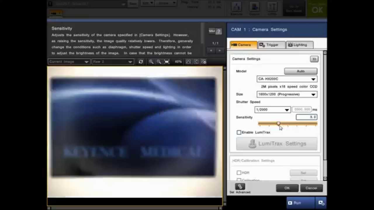 CV-X Machine Vision System: Getting a Good Camera Image - YouTube
