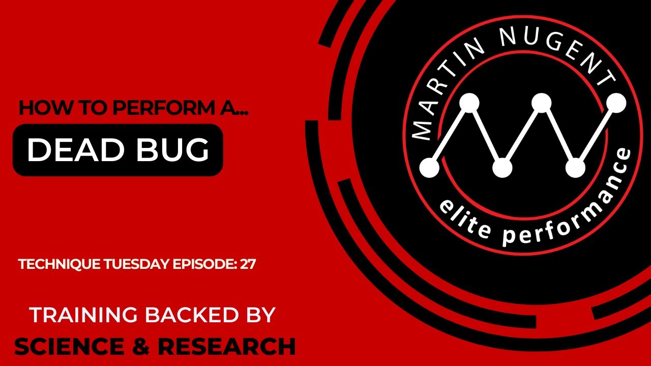 How To Complete A.... Dead Bug - YouTube