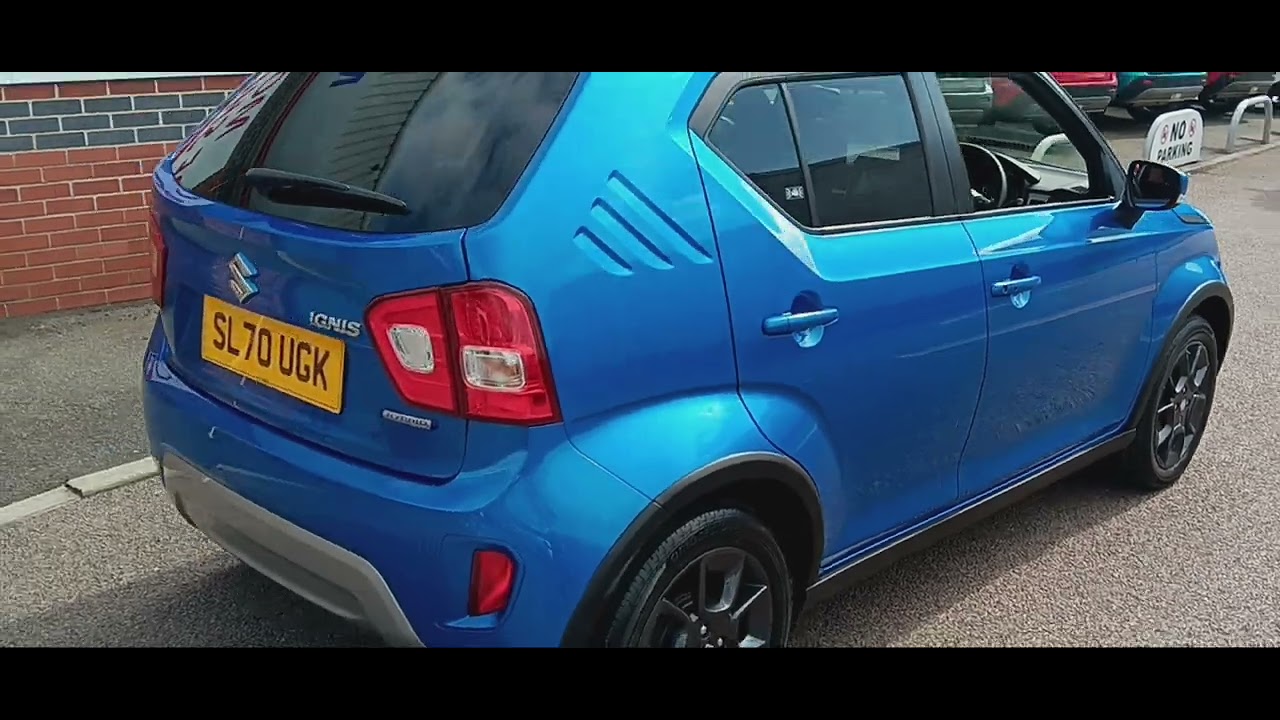Suzuki Ignis SZ5 Automatic in Speedy Blue Metallic for sale at Montys ...