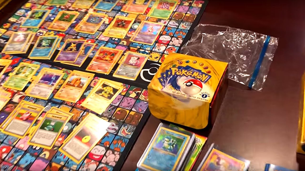 BUYING A $20,000 1ST EDITION POKEMON CARDS COLLECTION! - YouTube