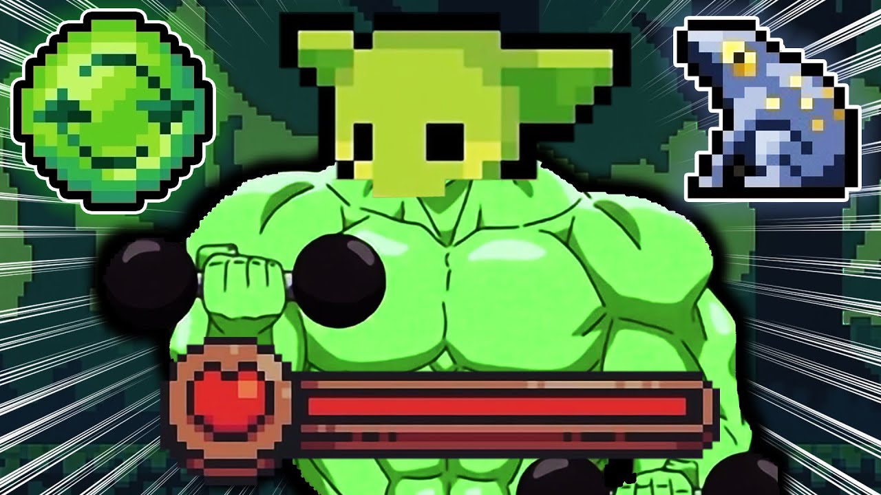 페글린 덤벨 몇 킬로까지 들 수 있어? "체력 증식" (Peglin) - YouTube