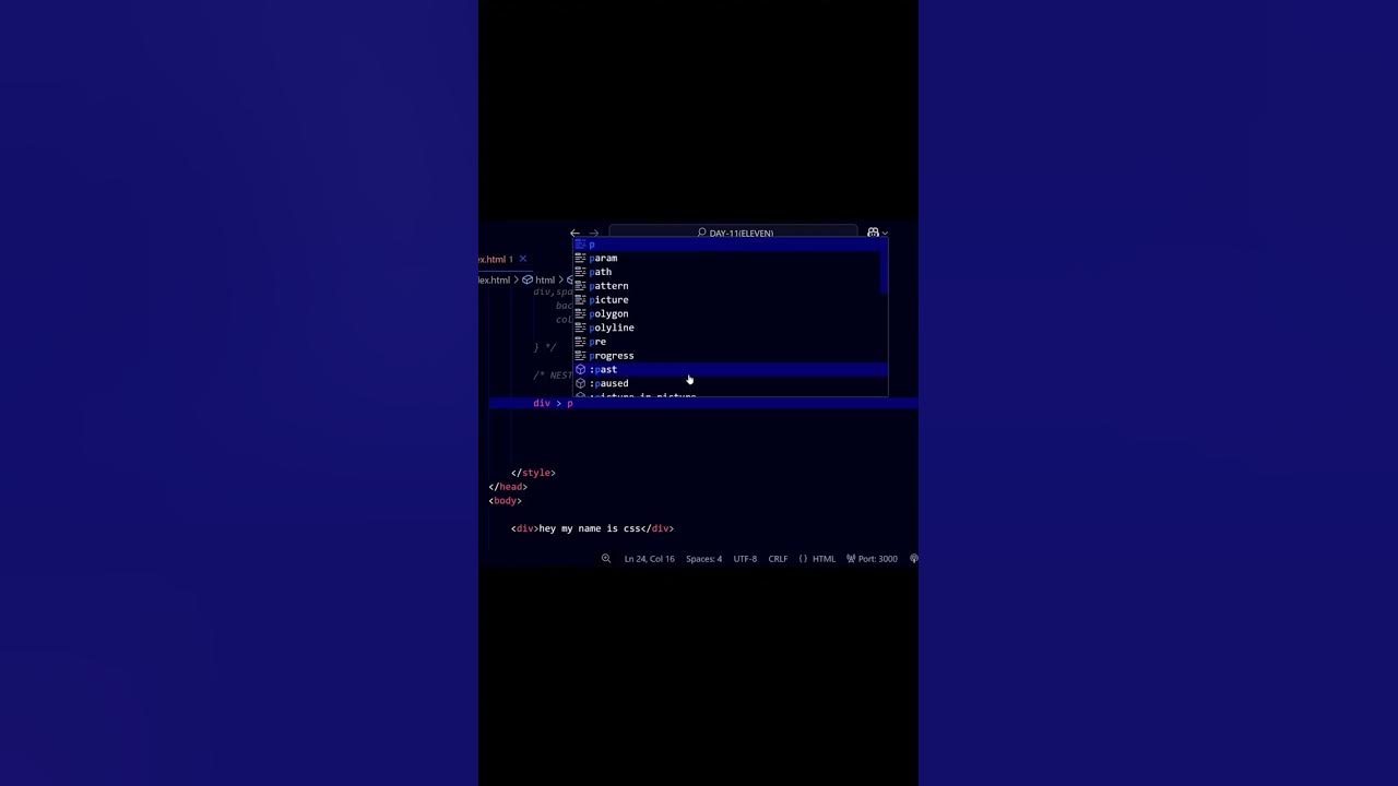 DAY-12 CSS (PART-2 TYPES OF SELECTORS) LEARNING SERIES OF WEB DEVELOPMENT - YouTube