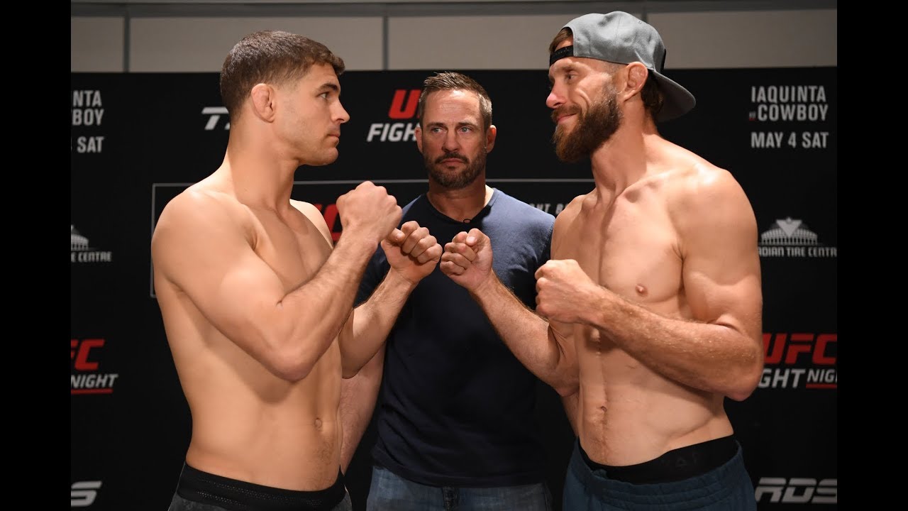 UFC Fight Night: Ottawa - Careos Pesaje - YouTube