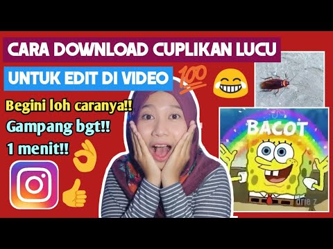 CARA DOWNLOAD SCENE/CUPLIKAN LUCU UNTUK EDITING VIDEO *Bebas Copyright ...