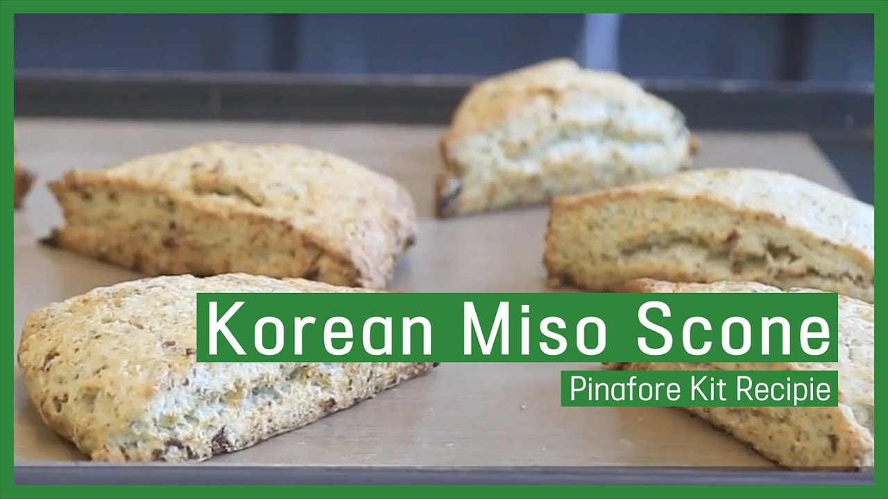 [Pinafore Baking] How to make Korean Miso Scone - YouTube