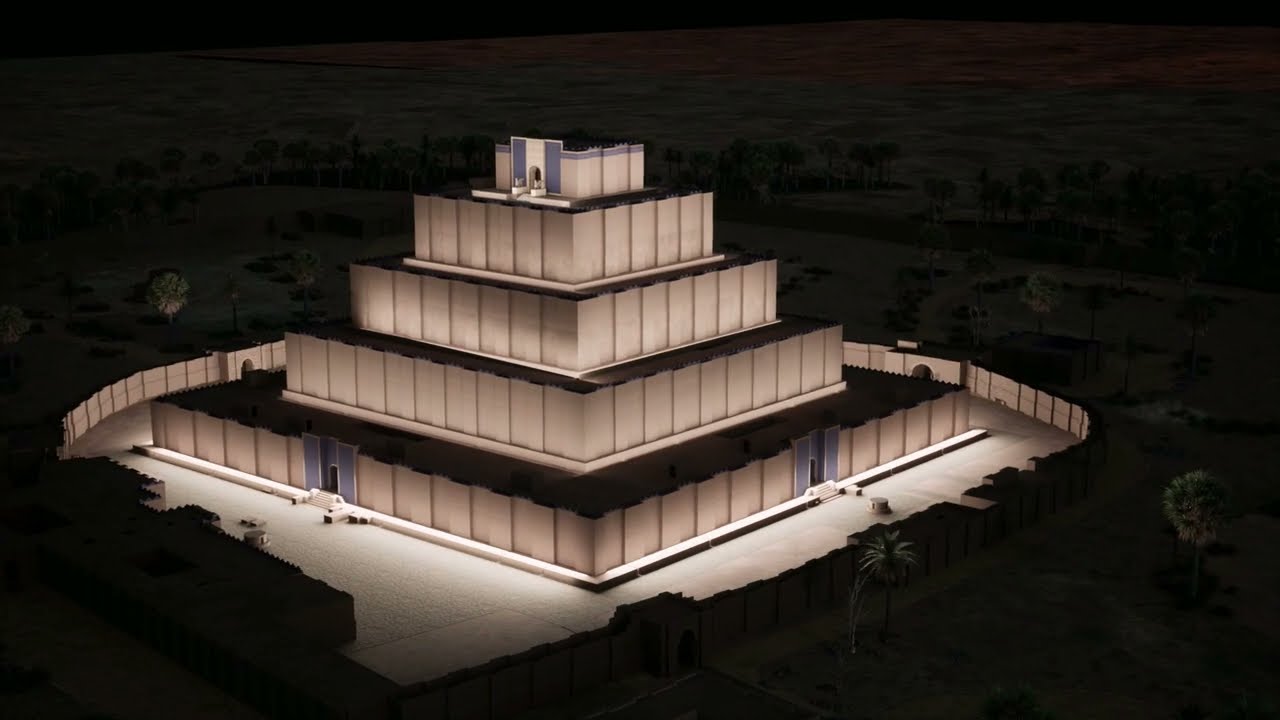 Ziggurat Chogha Zanbil - 3D Reconstruction - YouTube