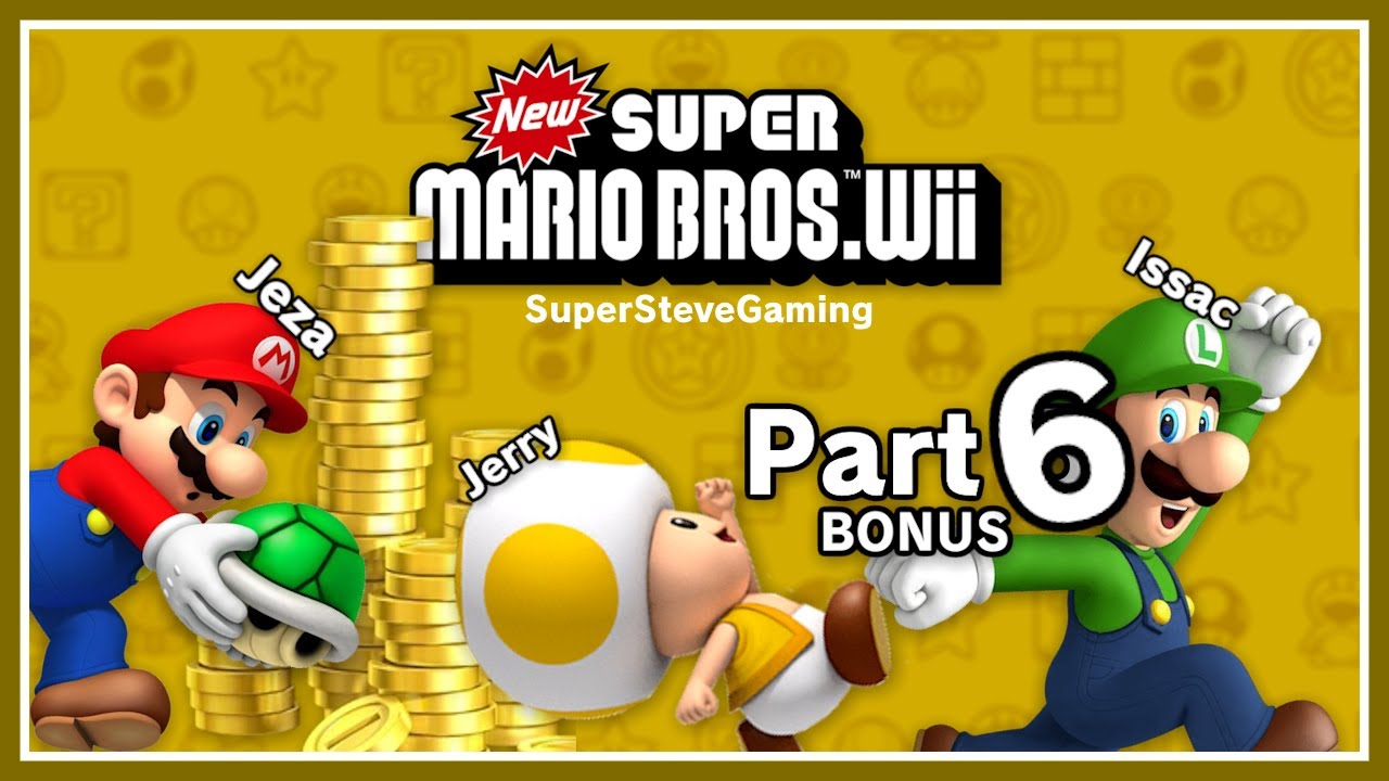 New Super Mario Bros. Wii Coin Battle- W/ Issac & Jerry | Part 2 - YouTube