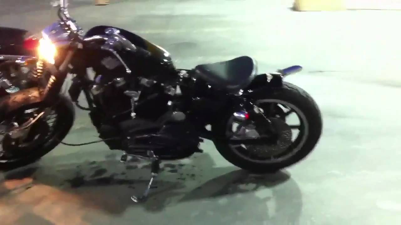79 Harley Davidson ironhead sportster - YouTube