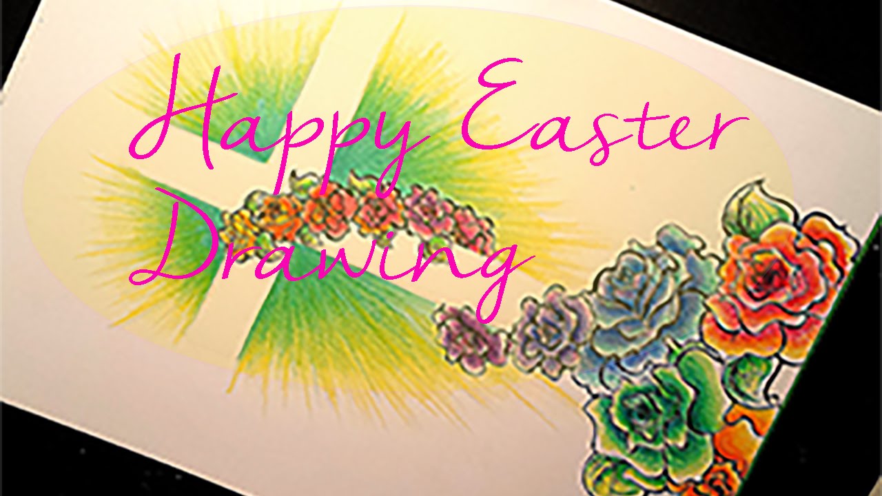 "He Rose" Easter Speed Coloring :) - YouTube