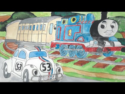 Herbie Fully loaded Wheelie scene with the Thomas runway theme - YouTube
