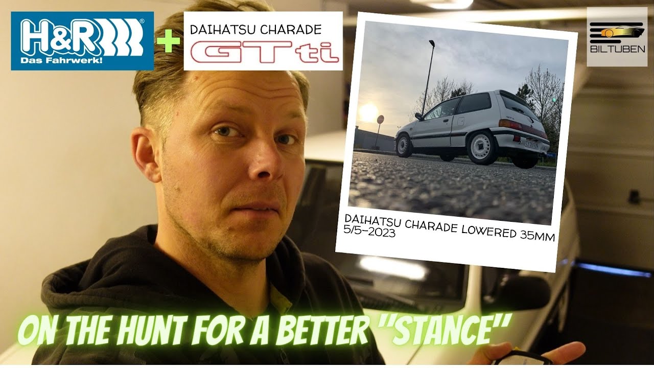 On the hunt for a better "stance" 🤩 - Biltuben #81 Daihatsu Charade ...