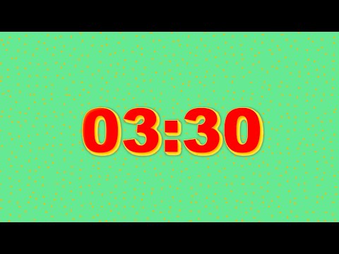 3 Minute 30 Second Timer | Focus Timer | 3:30 Minutes Countdown