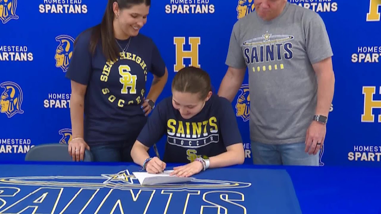Madison Balf full interview on signing with Siena Heights for soccer ...