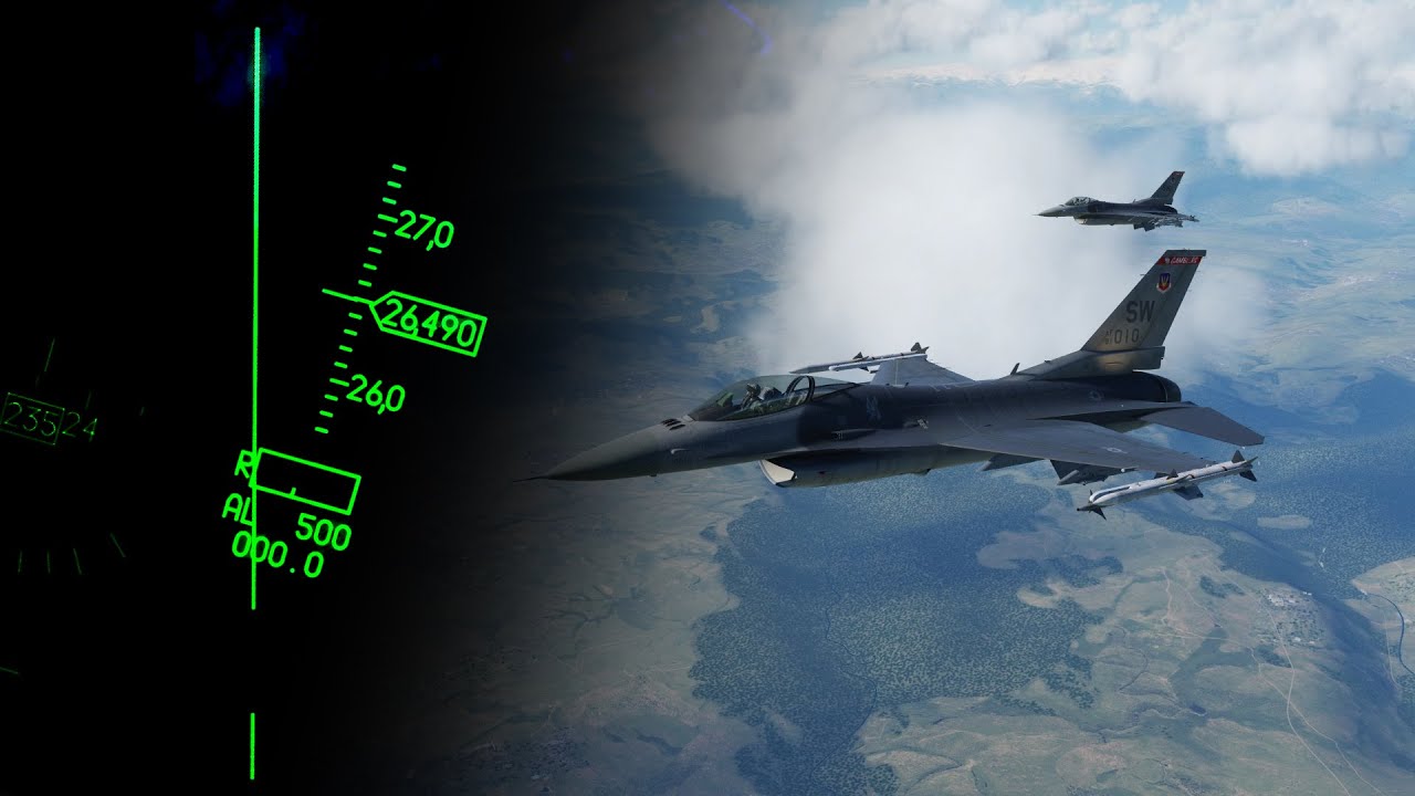 DCS World F-16 Viper - FALCON 4.0 MicroProse intro remake - YouTube