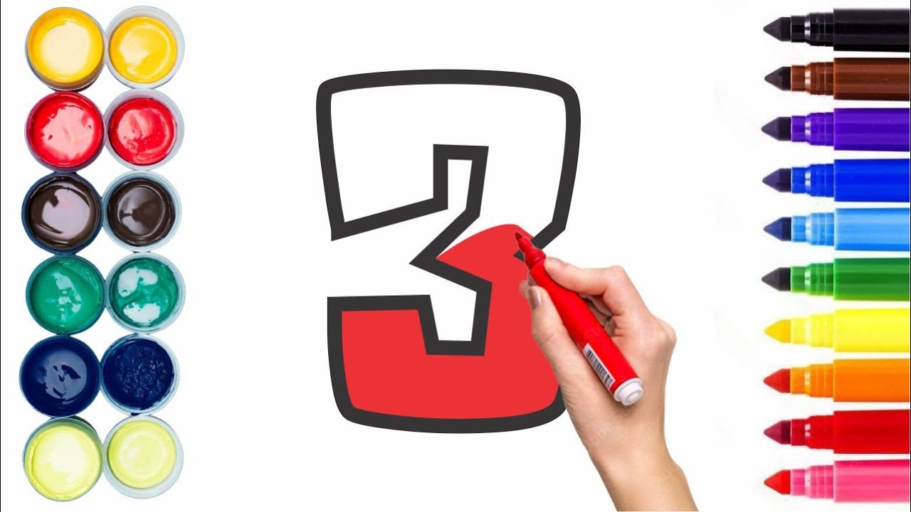 1 - 12 Number counting for kids counting numbers for kids 123 learning ...