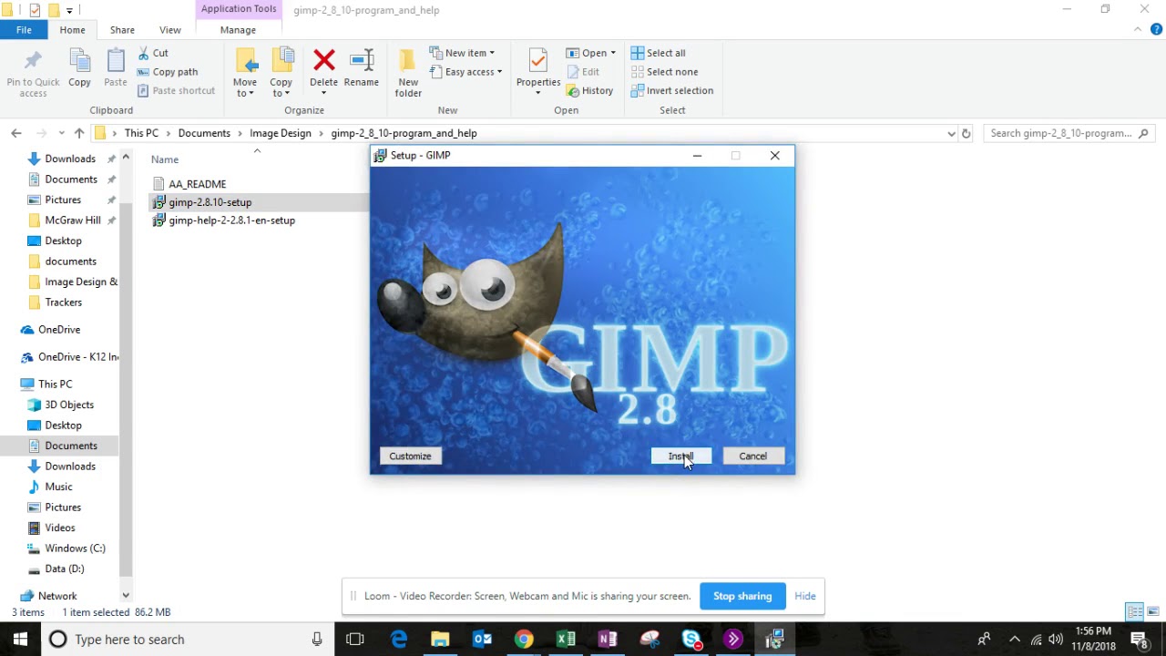 Download GIMP & Course Project Files - YouTube