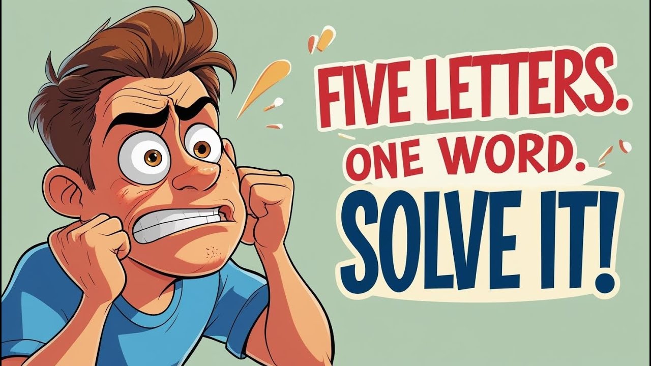 What Five Letter Word Am I? - YouTube