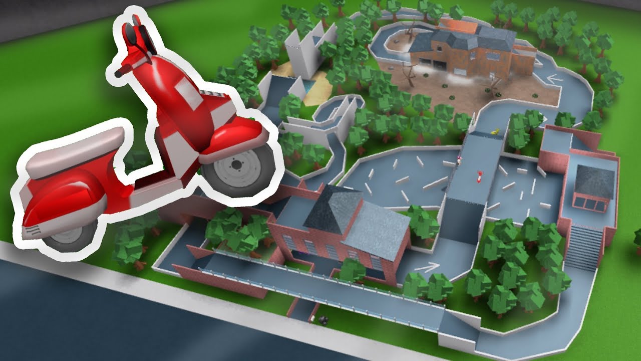 Moped Racing! Speedbuild (Roblox - BloxBurg) 190k - YouTube