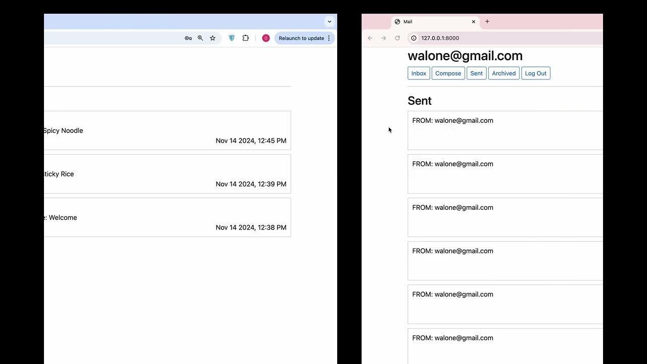 CS50W - Mail - YouTube