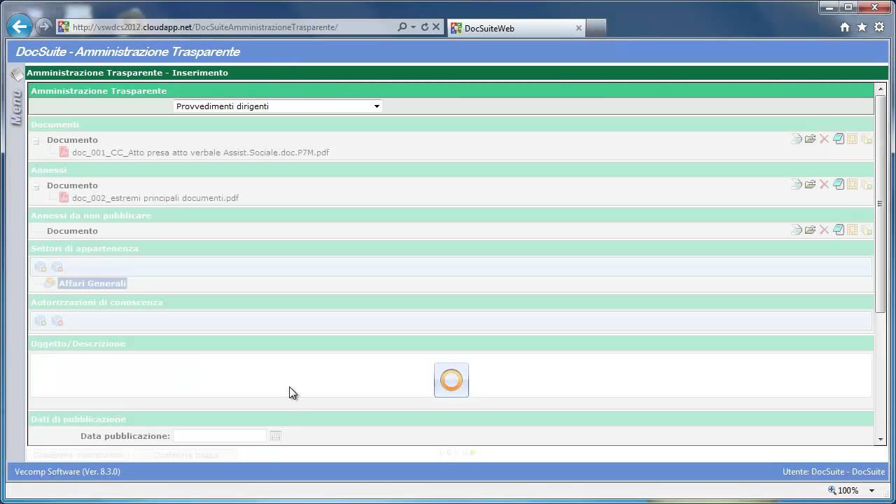 Amministrazione Trasparente - Video completo - YouTube