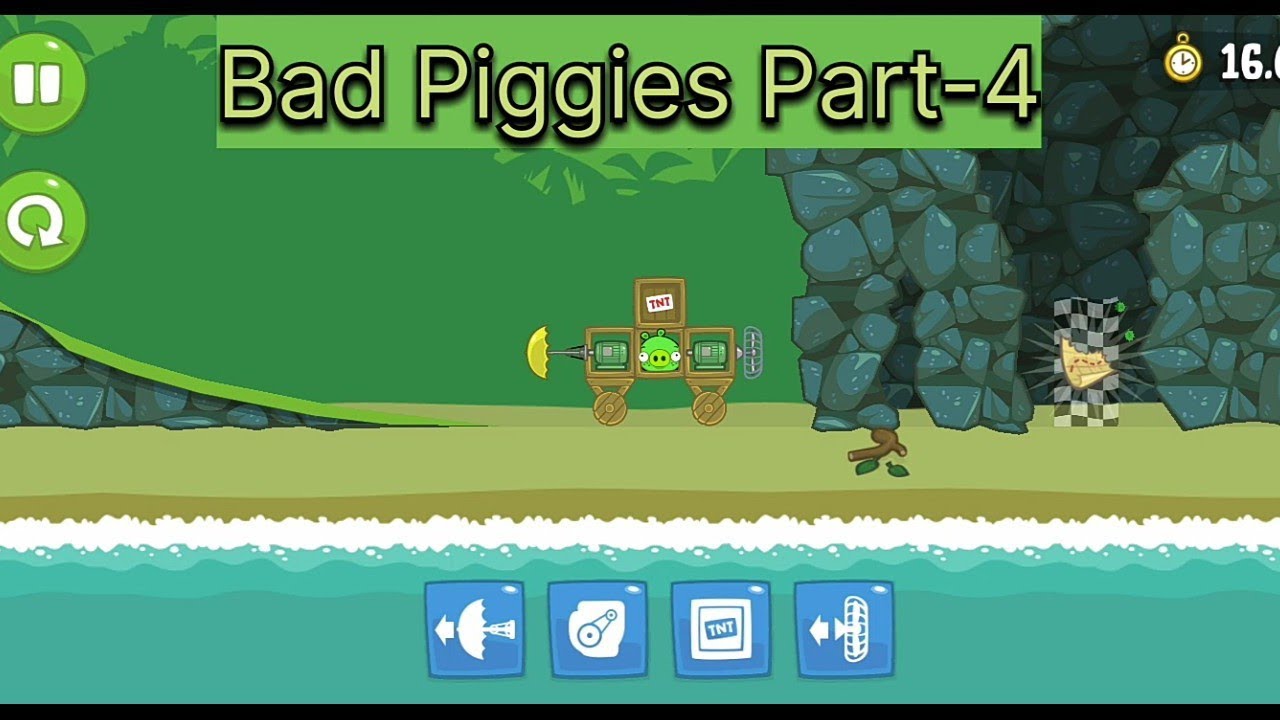 Bad Piggies Level completed 19to23 - YouTube