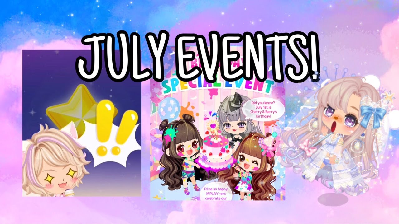 Line Play New Summer Events! Cherry's birthday | Marvel event! - YouTube