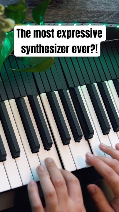 Expressive E Osmose, the most expressive synth instrument ever? #synths #mpe # # ...